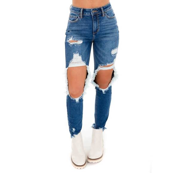 Cello | Jeans | New Cello Step Up High Rise Cut Out Skinny Jean In ...